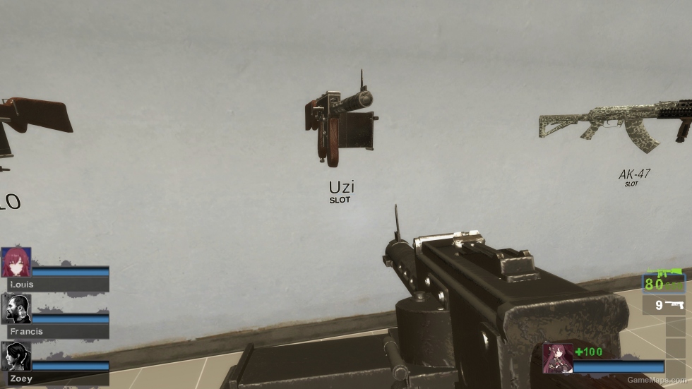 Schwarzlose SMG 08-18 V2 v5 [UZI,MAC-10] (request) (Mod) for Left 4 ...