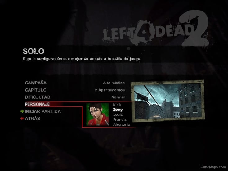 Icons Menu selection Left 4 Dead 1 (Mod) for Left 4 Dead 2 - GameMaps.com