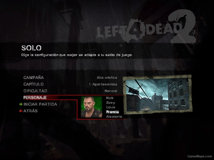 Icons Menu selection Left 4 Dead 1 (Mod) for Left 4 Dead 2 - GameMaps.com