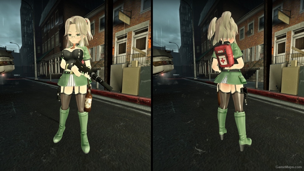 Senran Kagura - Imu (Military) - Louis (Mod) for Left 4 Dead 2 ...