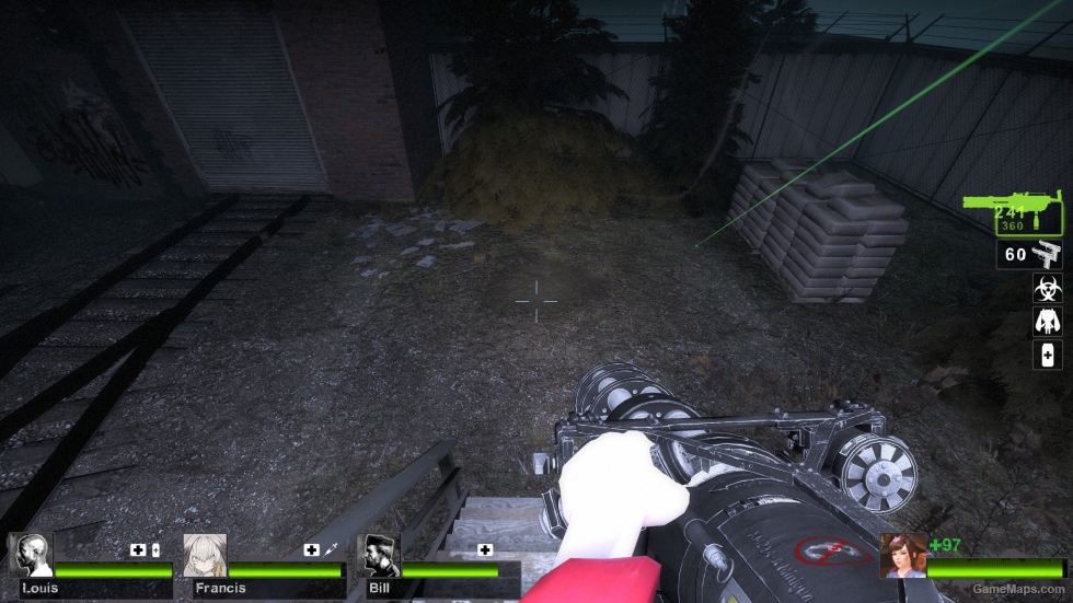 Serious Sam 3 XM214-A Minigun (AK47) (Mod) for Left 4 Dead 2 - GameMaps.com