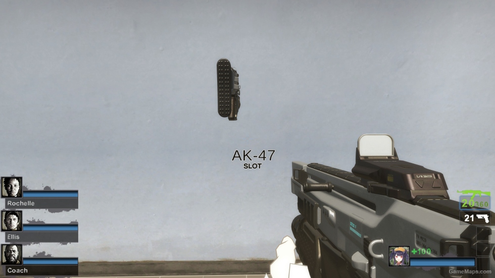 SFAR-MGL Pacifier with MW scar animation v4 (AK47) (Mod) for Left 4 ...