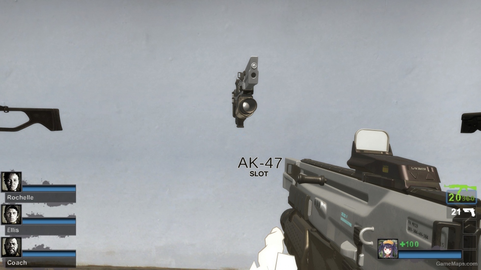 SFAR-MGL Pacifier with MW scar animation v4 (AK47) (Mod) for Left 4 ...