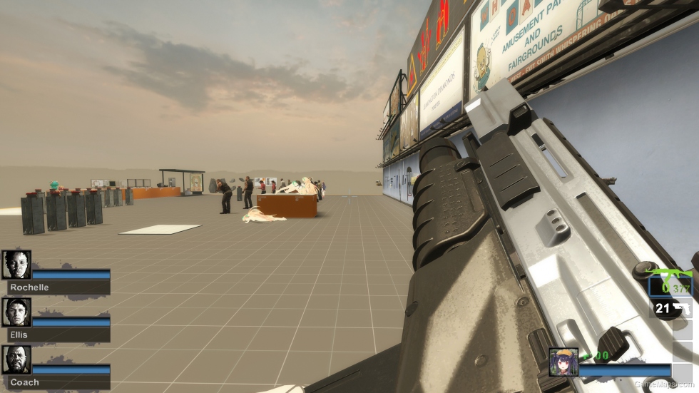 SFAR-MGL Pacifier with MW scar animation v4 (AK47) (Mod) for Left 4 ...