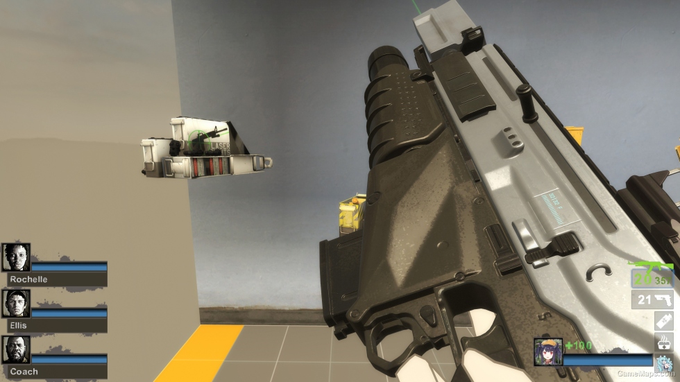 SFAR-MGL Pacifier with MW scar animation v4 (AK47) (Mod) for Left 4 ...