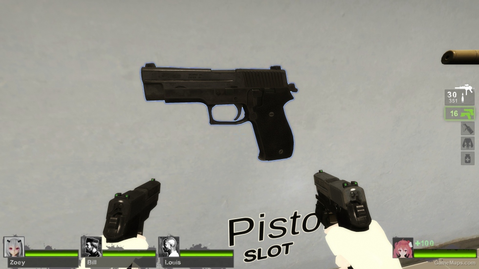 SIG Sauer P220 (9mm Pistols) v4 (dual pistols) (Mod) for Left 4 Dead 2 ...