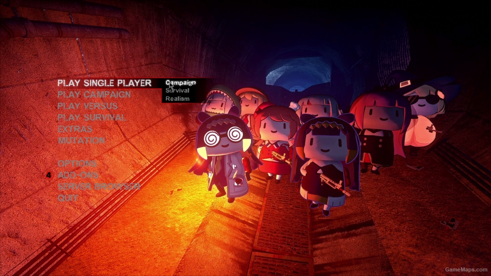 Smol Holomyth background video for Left 4 Dead 2 main menu (Mod) for ...