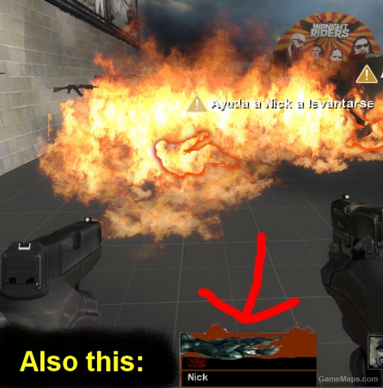 Solid Snake as Nick 'complete' (Mod) for Left 4 Dead 2 - GameMaps.com