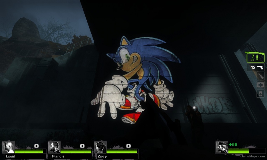 Sonic AdventureGallery (Mod) for Left 4 Dead 2 - GameMaps.com