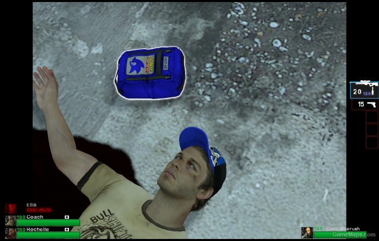 Sonic Ellis Hat (Mod) for Left 4 Dead 2 - GameMaps.com