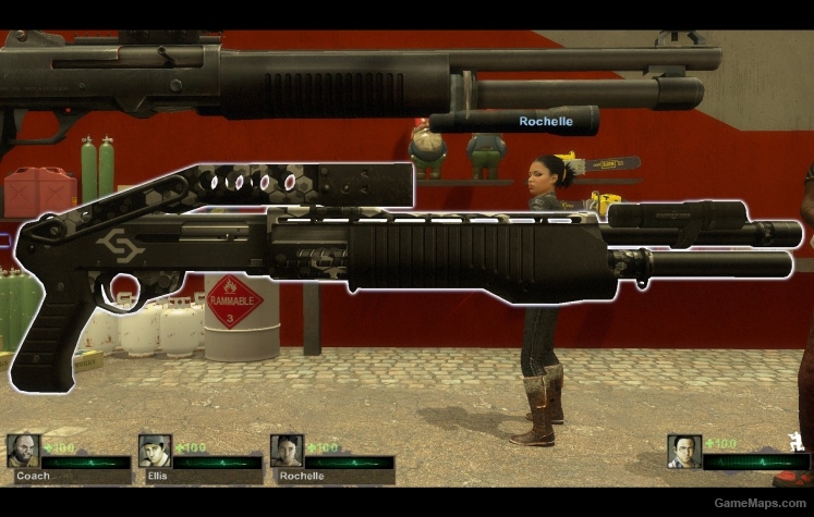 SPAS-12 - C.E.L.L Camo (Mod) for Left 4 Dead 2 - GameMaps.com