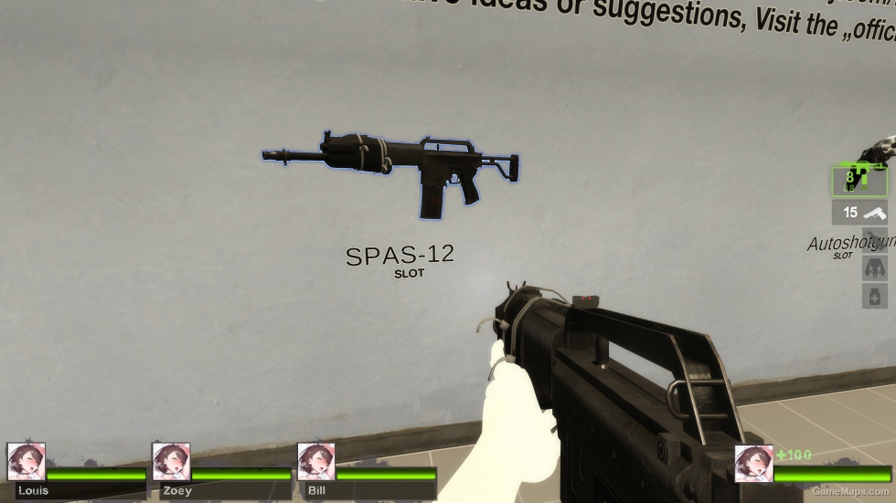 SPAS-15 (SPAS) v2 (Mod) for Left 4 Dead 2 - GameMaps.com