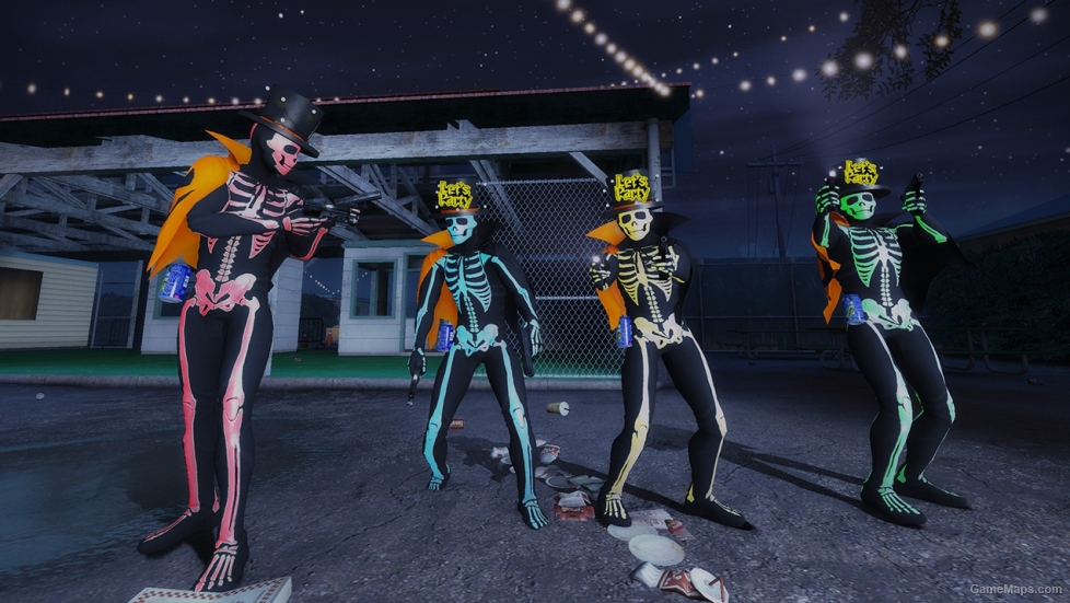 Spooky Crew Skeleton (bill) (Mod) for Left 4 Dead 2 - GameMaps.com