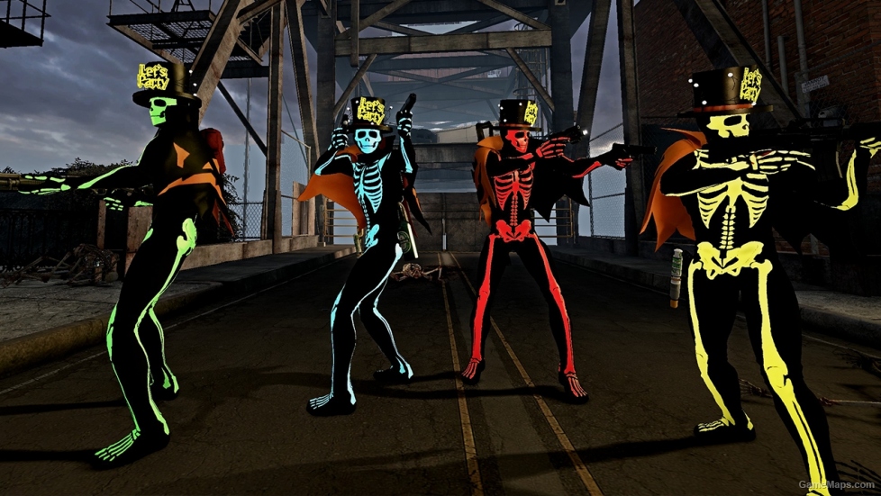 Spooky Crew Skeleton (bill) (Mod) for Left 4 Dead 2 - GameMaps.com