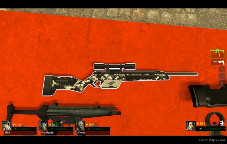 Steyr Scout - C.E.L.L Camo (Mod) for Left 4 Dead 2 - GameMaps.com