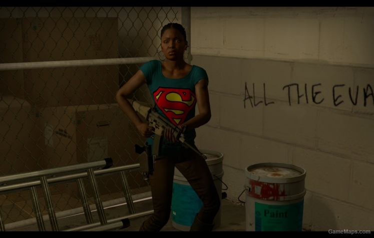 Supergirl Rochelle (Mod) for Left 4 Dead 2 - GameMaps.com