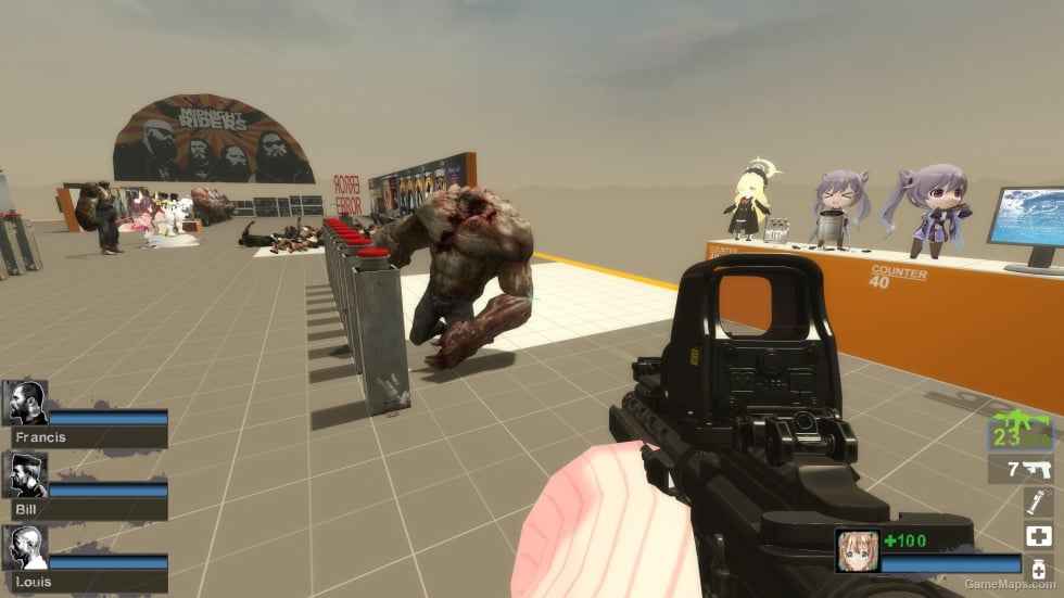 Tactical HK416D v2 (M16A2) (Mod) for Left 4 Dead 2 - GameMaps.com