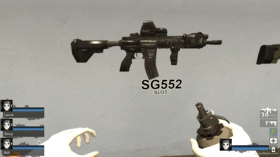 Tactical HK416D v2 (SG552) Request (Mod) for Left 4 Dead 2 - GameMaps.com