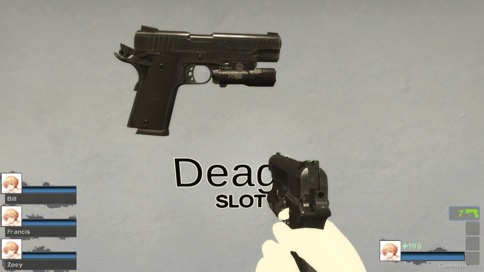 Taurus PT1911 (Magnum Pistol) [Sound fix Ver] (Mod) for Left 4 Dead 2 ...