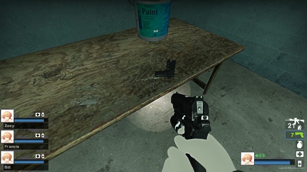 Taurus PT1911 (Magnum Pistol) [Sound fix Ver] (Mod) for Left 4 Dead 2 ...