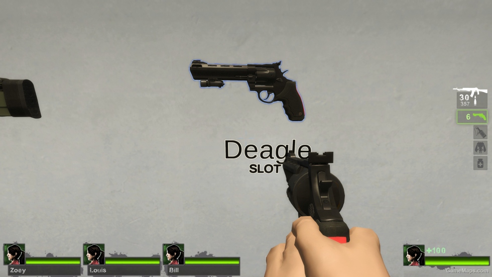 TAURUS RAGING BULL (MAGNUM) v2 [Sound fix Ver] (Mod) for Left 4 Dead 2 ...