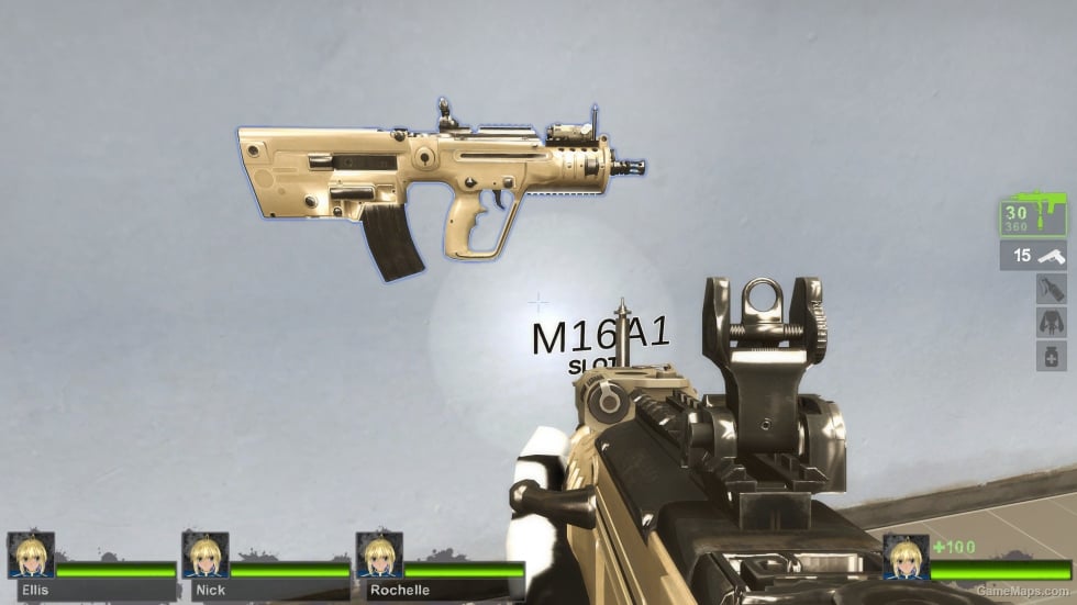 Tavor MTAR-21 (M16A2) (Mod) for Left 4 Dead 2 - GameMaps.com