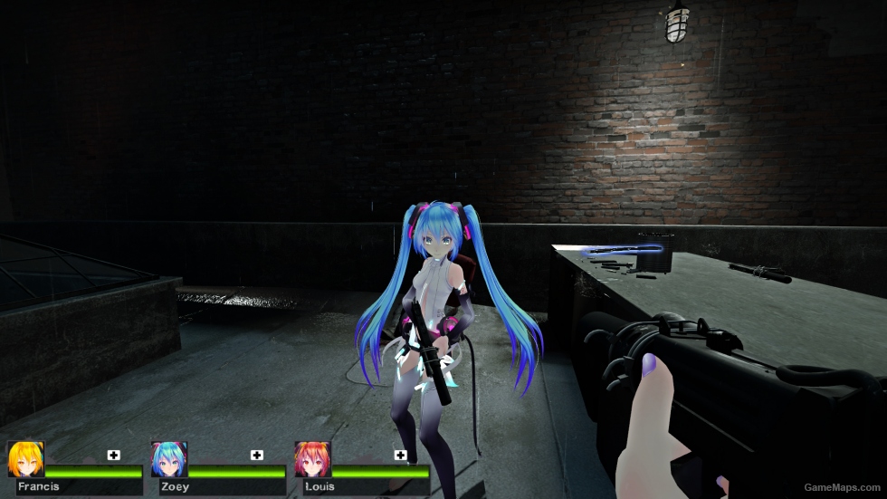 Tda Hatsune Miku Append (v2) (ZOEY) (Mod) for Left 4 Dead 2 - GameMaps.com