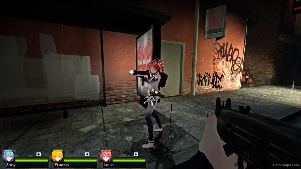 Tda Kasane Teto Append (v2) (LOUIS) (Mod) for Left 4 Dead 2 - GameMaps.com