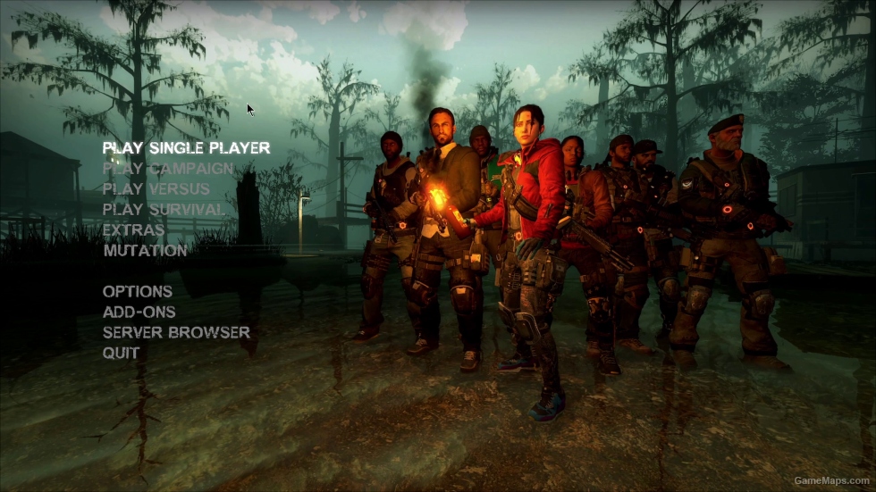 The Division characters background video for Left 4 Dead 2 main menu ...