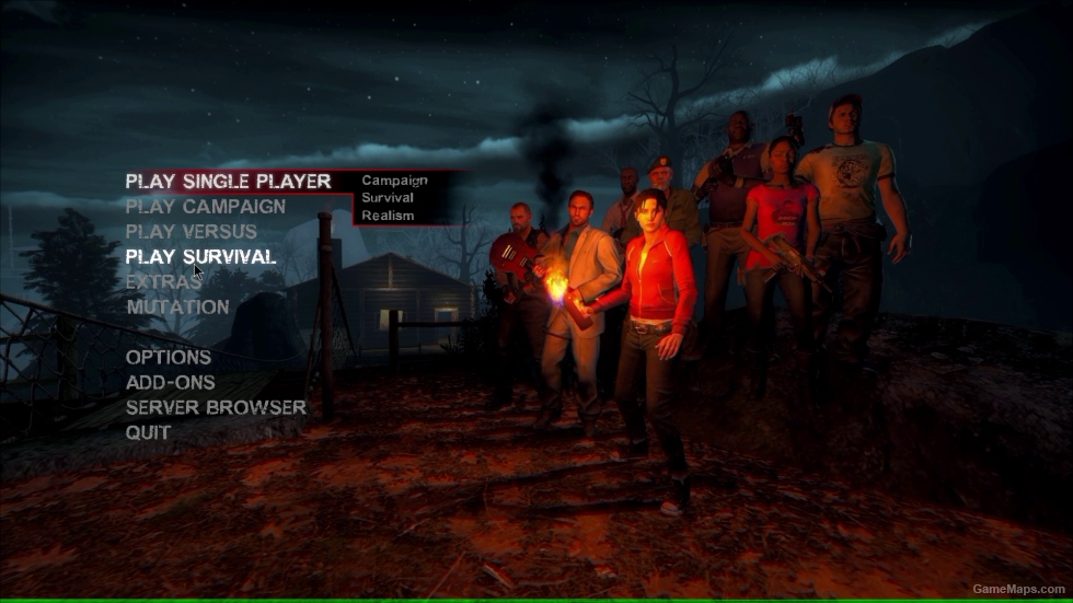The Last Stand Background video for Left 4 Dead 2 main menu (Mod) for ...