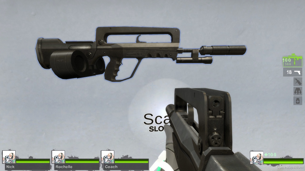 The Spork's Famas G2 Silenced [Desert Rifle] (Mod) for Left 4 Dead 2 ...