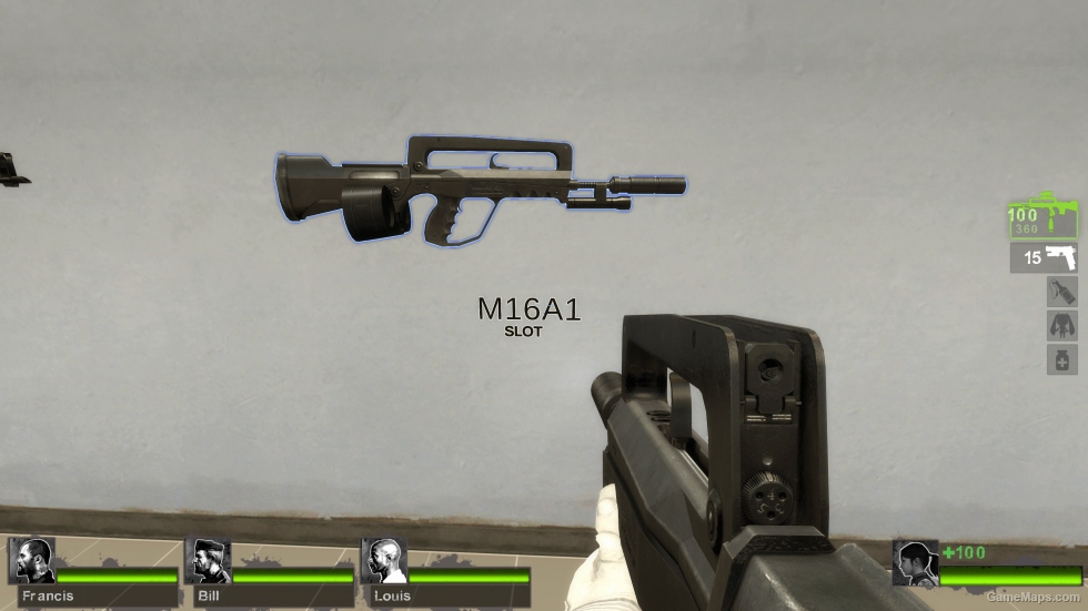The Spork's Famas G2 Silenced [M16A2] (Mod) for Left 4 Dead 2 ...