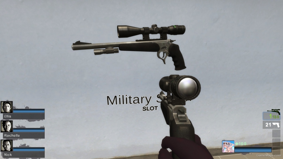 Thompson G2 Contender (Military Sniper Rifle) (Mod) for Left 4 Dead 2 ...