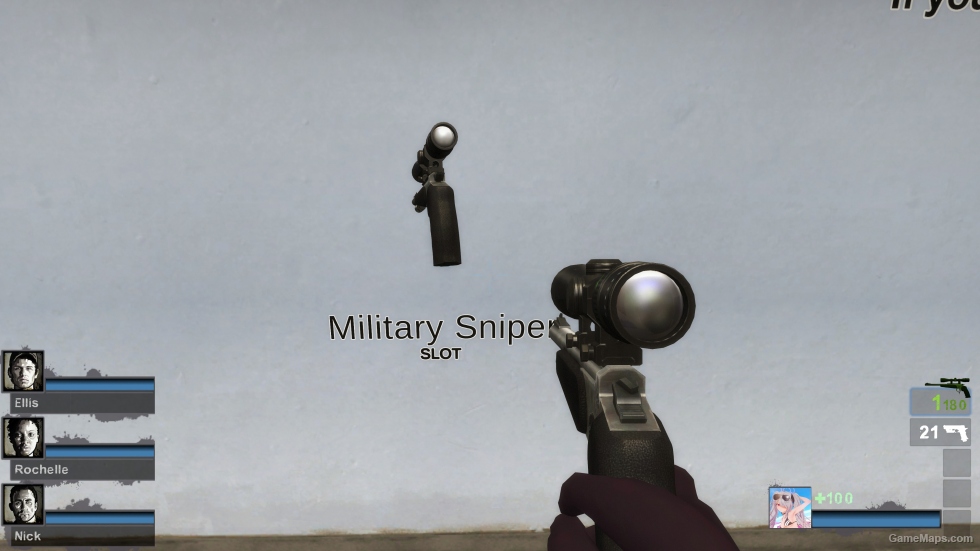 Thompson G2 Contender (Military Sniper Rifle) (Mod) for Left 4 Dead 2 ...