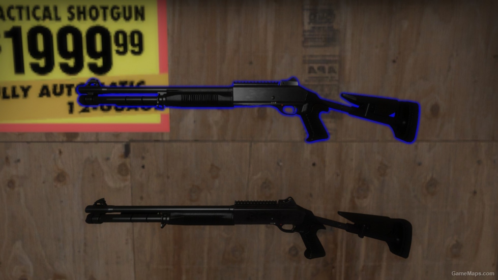 Tigg's HQ Benelli M4 Super 90 with arby26 anims (Mod) for Left 4 Dead 2 ...