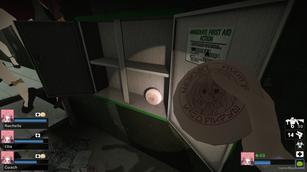 Touhou Galaxy Project - Aiko pink Manju (Pain pills) (Mod) for Left 4 Dead 2 - GameMaps.com