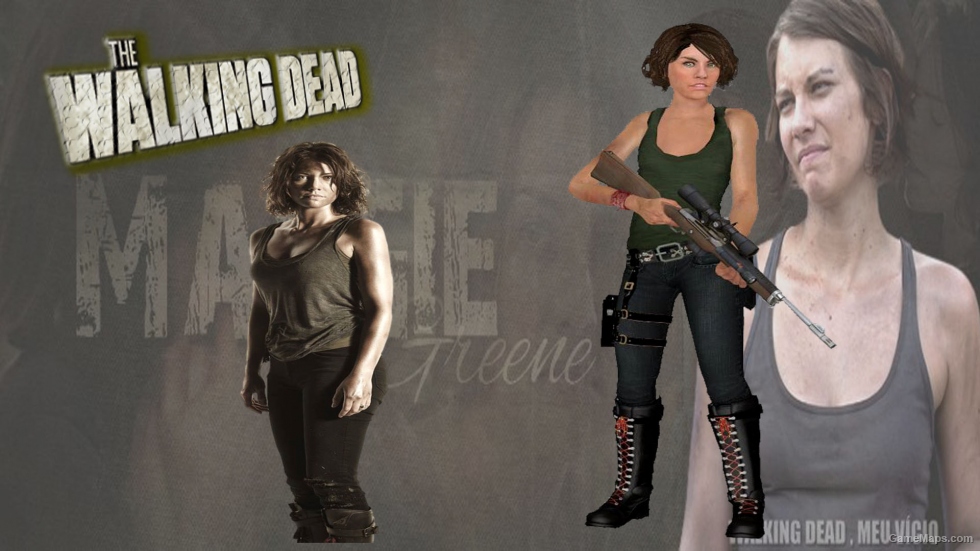 TWD Maggie Greene (Season 3) (Left 4 Dead 2) - GameMaps