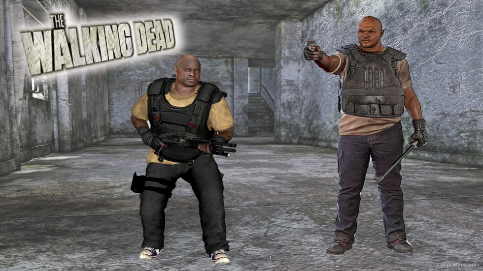TWD T-Dog (Season 3) ** updated ** (Left 4 Dead 2) - GameMaps