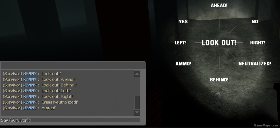 Typing Radial Menu (Mod) for Left 4 Dead 2 - GameMaps.com