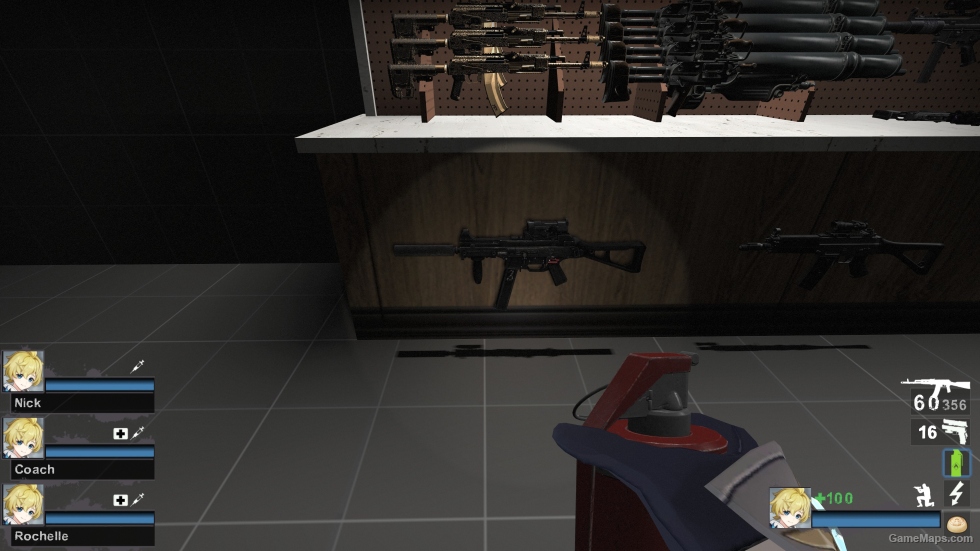 UMP-40 Frontline For Suppressed SMG (MP5 Secondary slot) [request] (Mod) for Left 4 Dead 2 ...