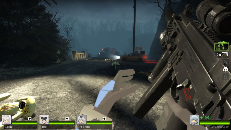 UMP-45 Frontline (Silenced SMG) v2 (Mod) for Left 4 Dead 2 - GameMaps.com