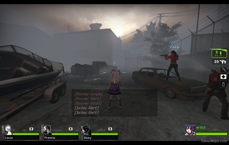 Uni Purple Costume (Neptunia mk2) (Mod) for Left 4 Dead 2 - GameMaps.com