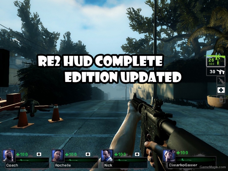 Hud RE2 Complete Edition Updated (Left 4 Dead 2) - GameMaps