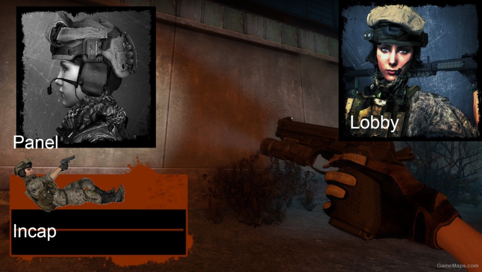 USMC ZOEY! (Mod) for Left 4 Dead 2 - GameMaps.com