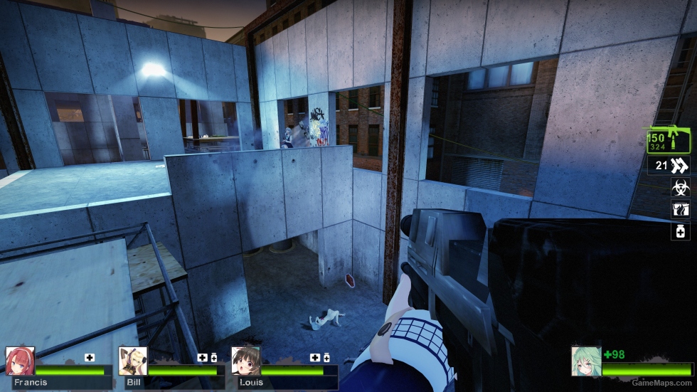 Westinghouse M95A1 Phased Plasma Rifle (M16A2) v2 (Mod) for Left 4 Dead ...