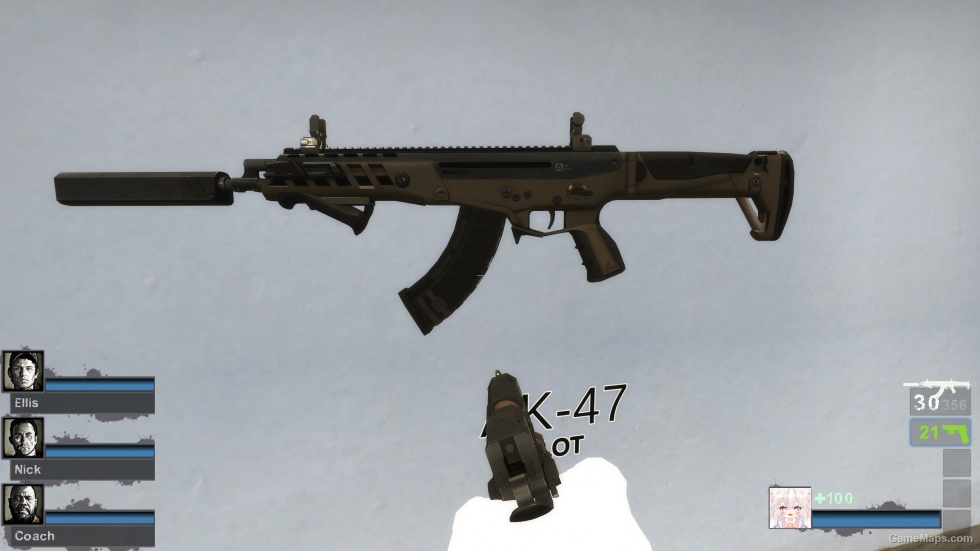 WF AK-Alpha [AK47] (Mod) for Left 4 Dead 2 - GameMaps.com