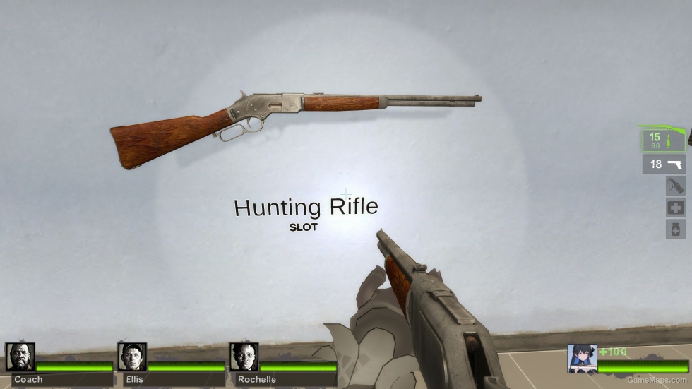 Winchester Model 1873 (Hunting rifle) v2 [request] (Mod) for Left 4 ...