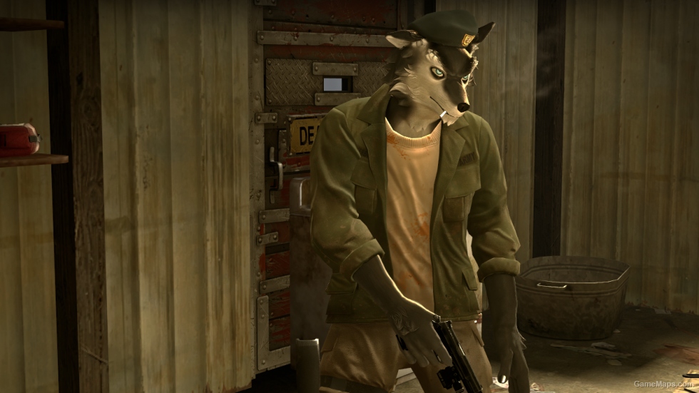 Wolf/Furry Bill (Bill) (Left 4 Dead 2) - GameMaps