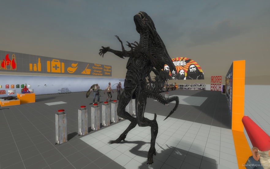 Xenomorph Queen (tank l4d1) (Mod) for Left 4 Dead 2 - GameMaps.com