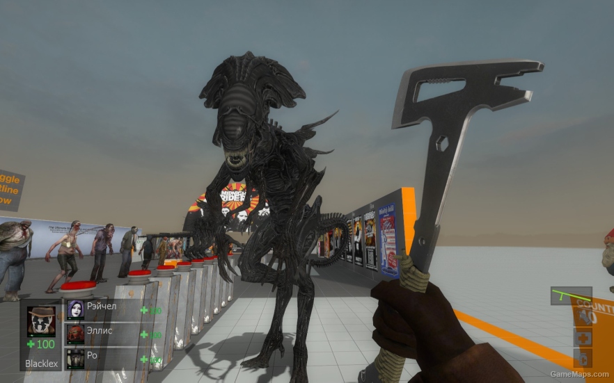 Xenomorph Queen (tank) (Mod) for Left 4 Dead 2 - GameMaps.com